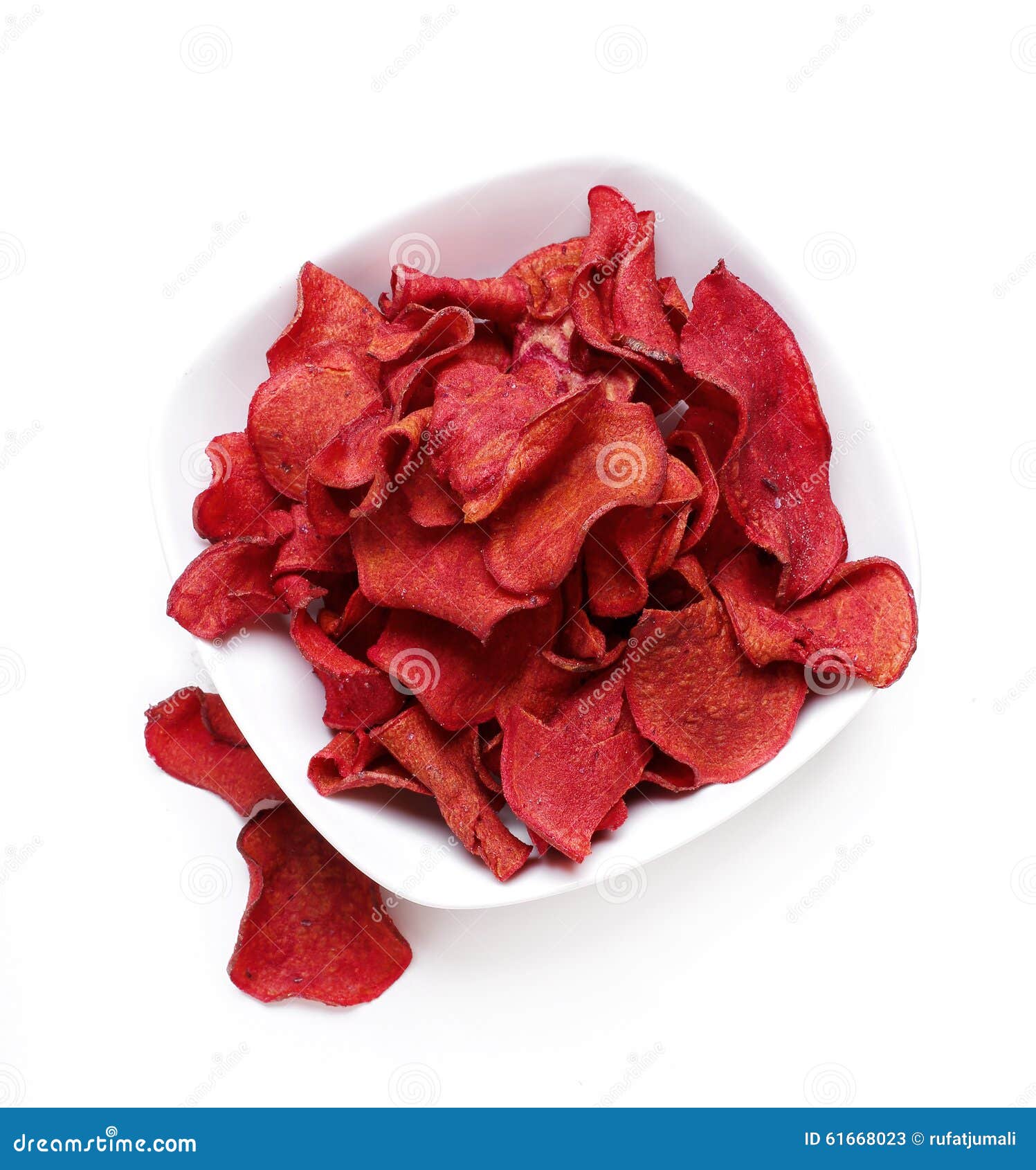 Red chips stock image. Image of snack, junk, pile, fried - 61668023