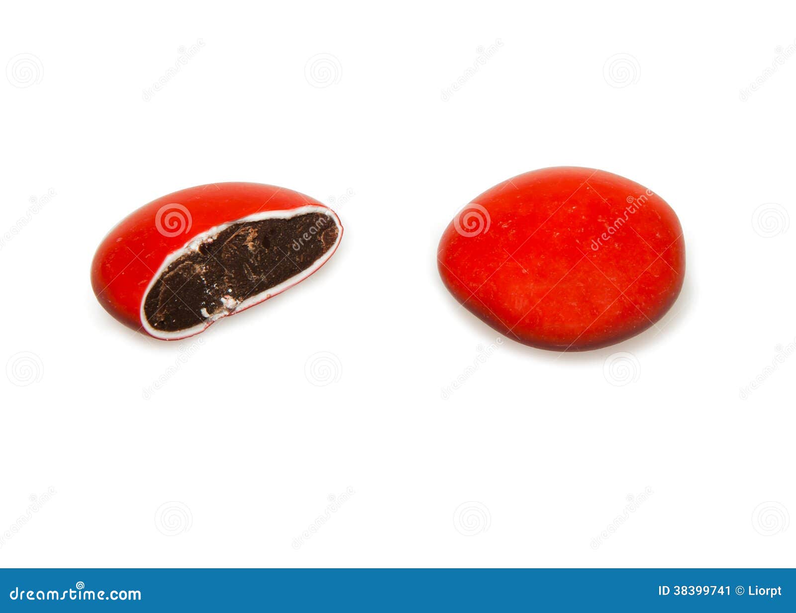 Red Chocolate candy stock image. Image of decoration - 38399741