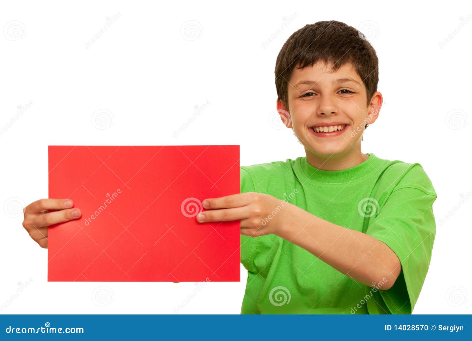 Red is the only choice! stock photo. Image of expression - 14028570