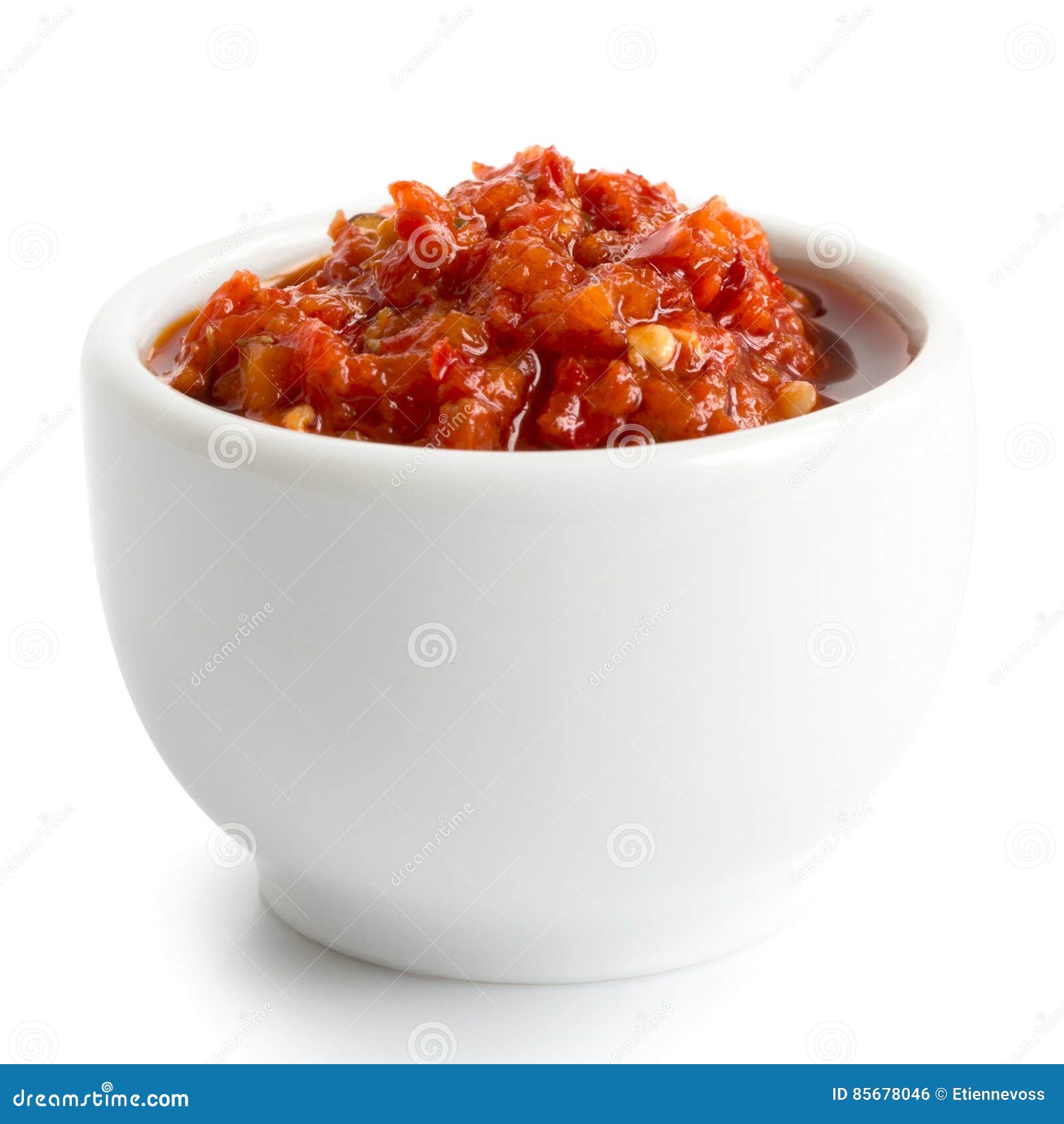 Red Chopped Chilli Peppers in Oil. Stock Photo - Image of closeup ...