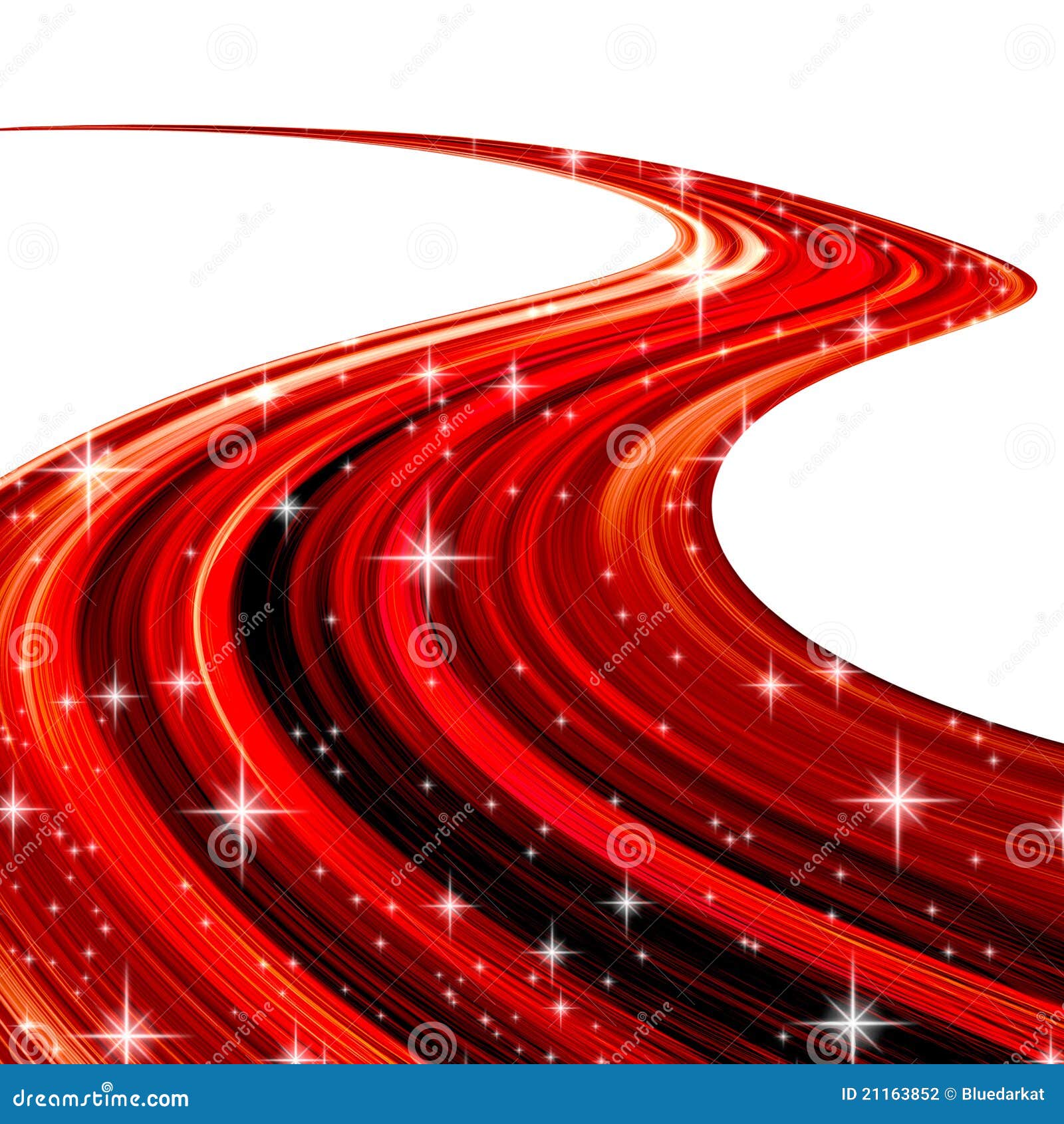 Red Christmas Abstract Wave Stock Illustration - Illustration of ...