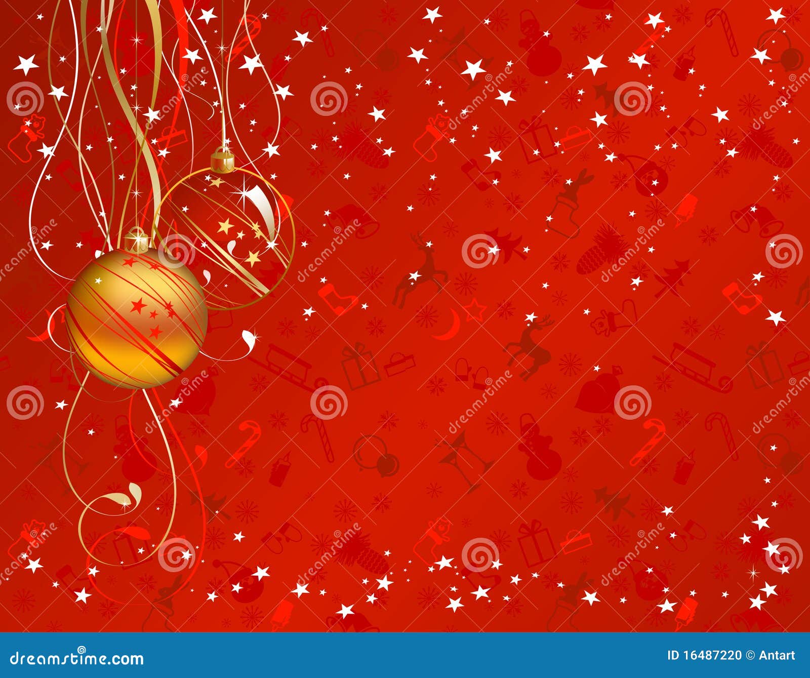 Red Christmas backdrop stock vector. Illustration of celebration - 16487220