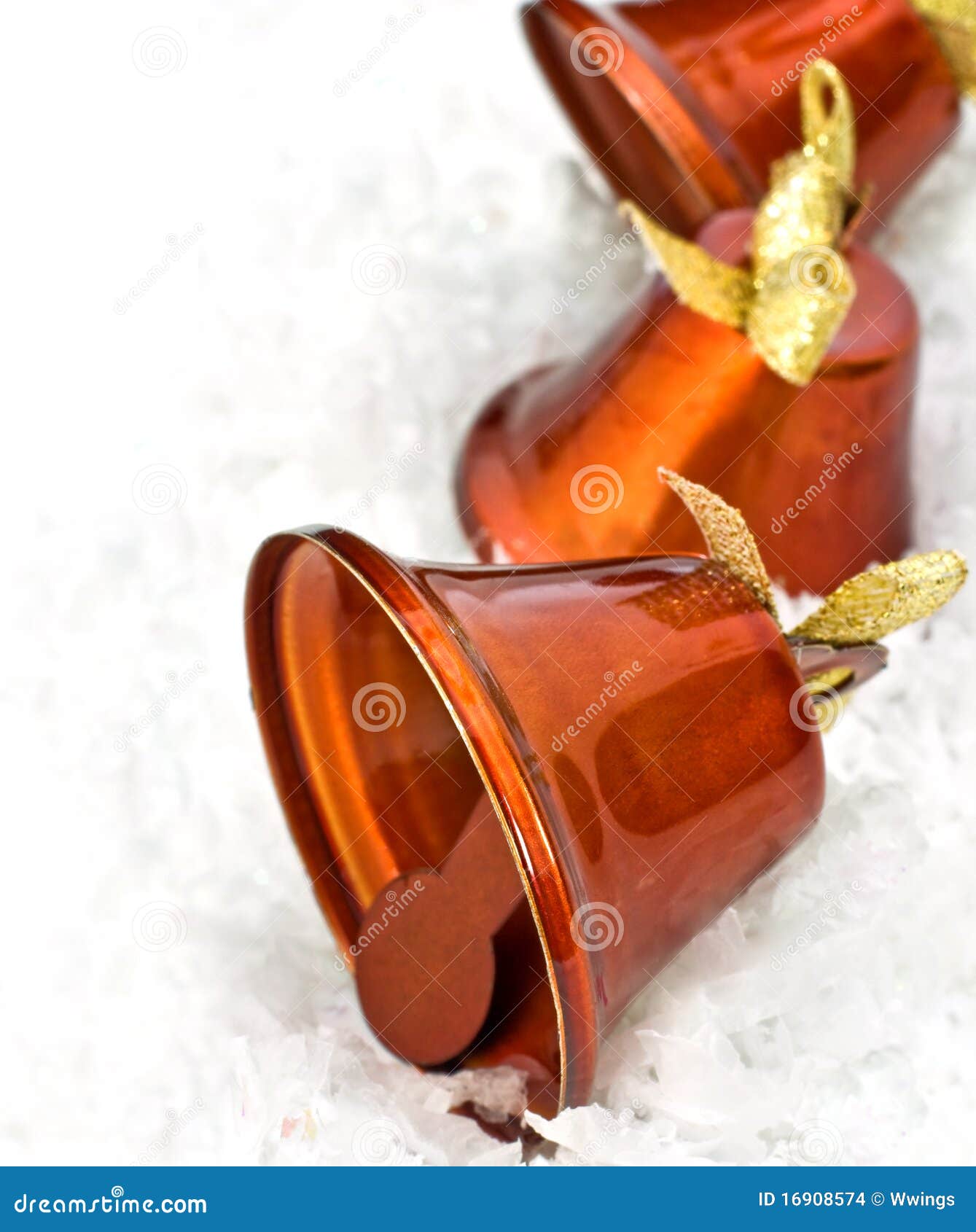 Red christmas bells stock photo. Image of ring, peace - 16908574