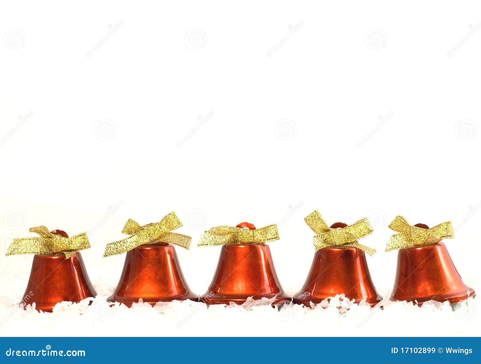 Red christmas bells stock image. Image of ocasion, isolated - 17102899