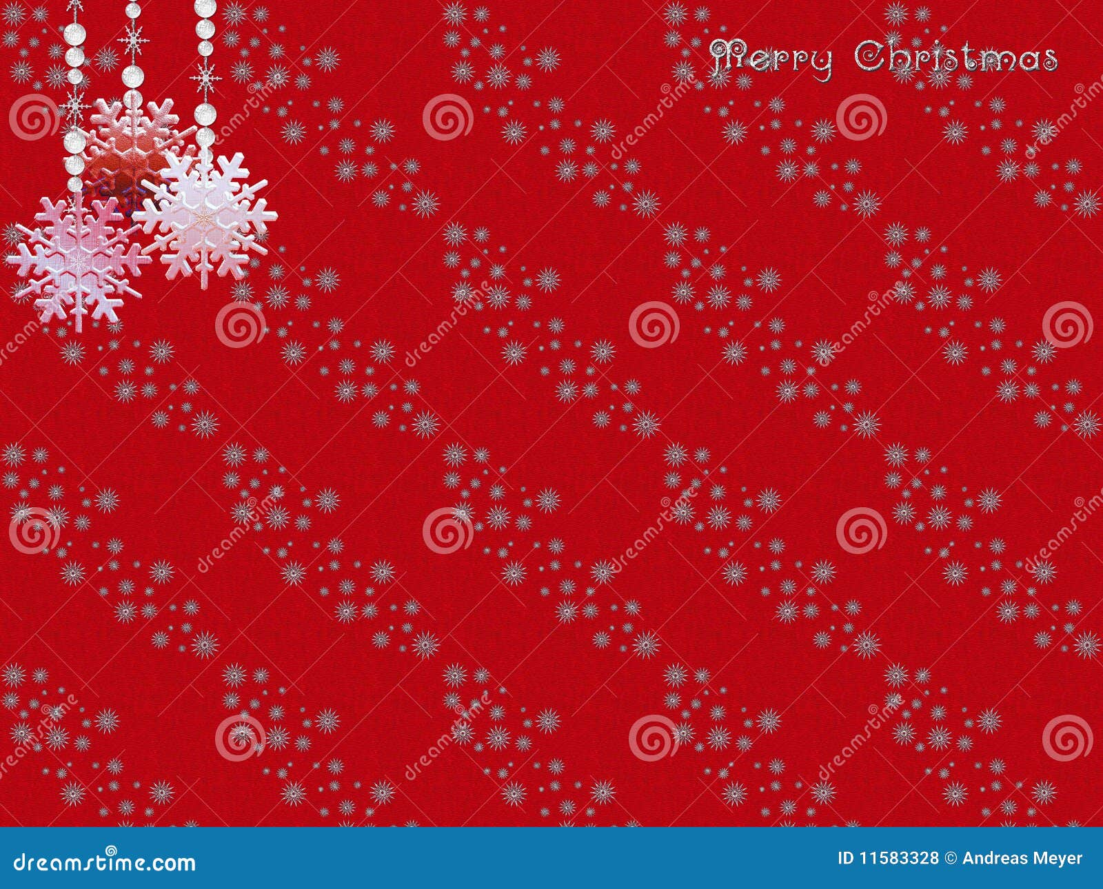 Red Christmas Card stock illustration. Illustration of invitation ...