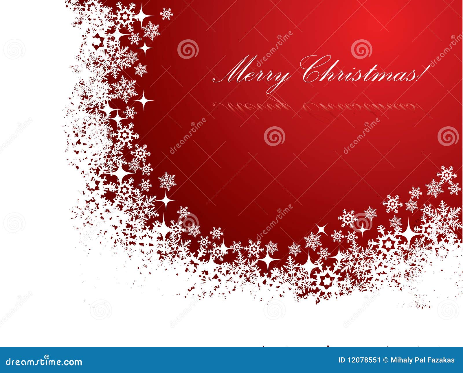 Red christmas card stock vector. Illustration of fashion - 12078551