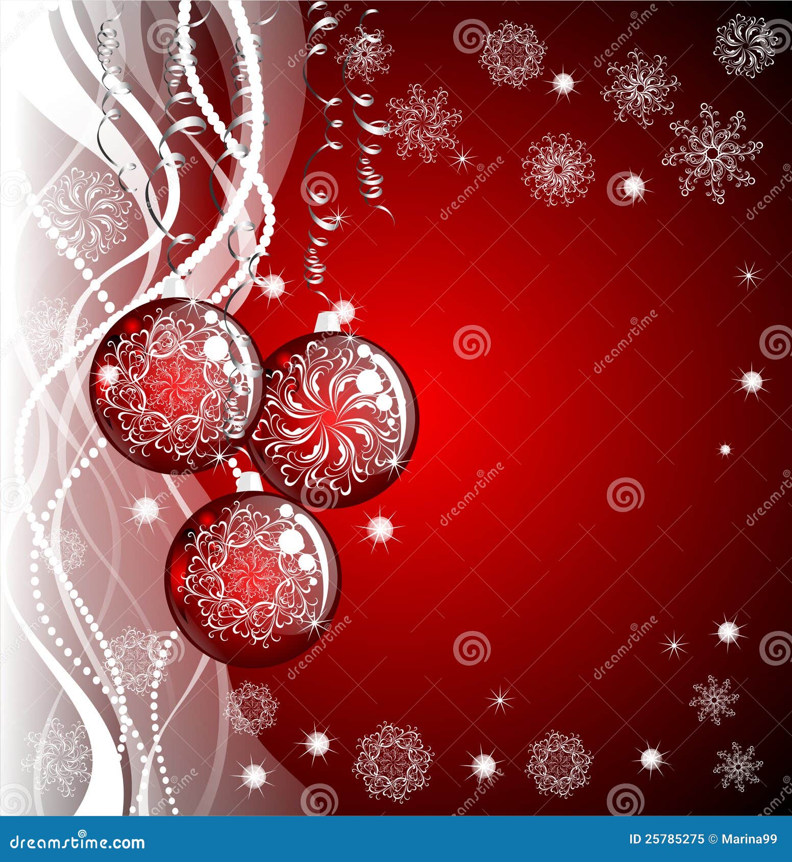 Red christmas card stock illustration. Illustration of holiday - 25785275