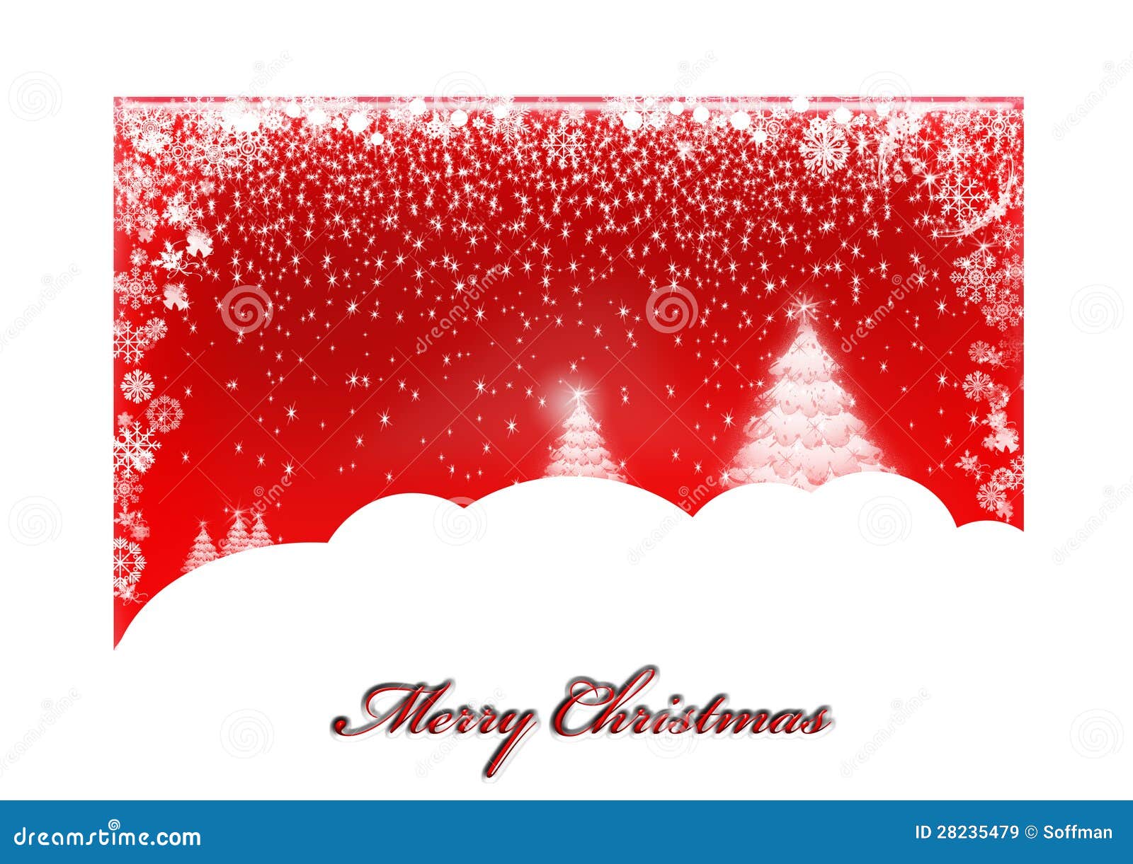 Red christmas card stock illustration. Illustration of graphic - 28235479