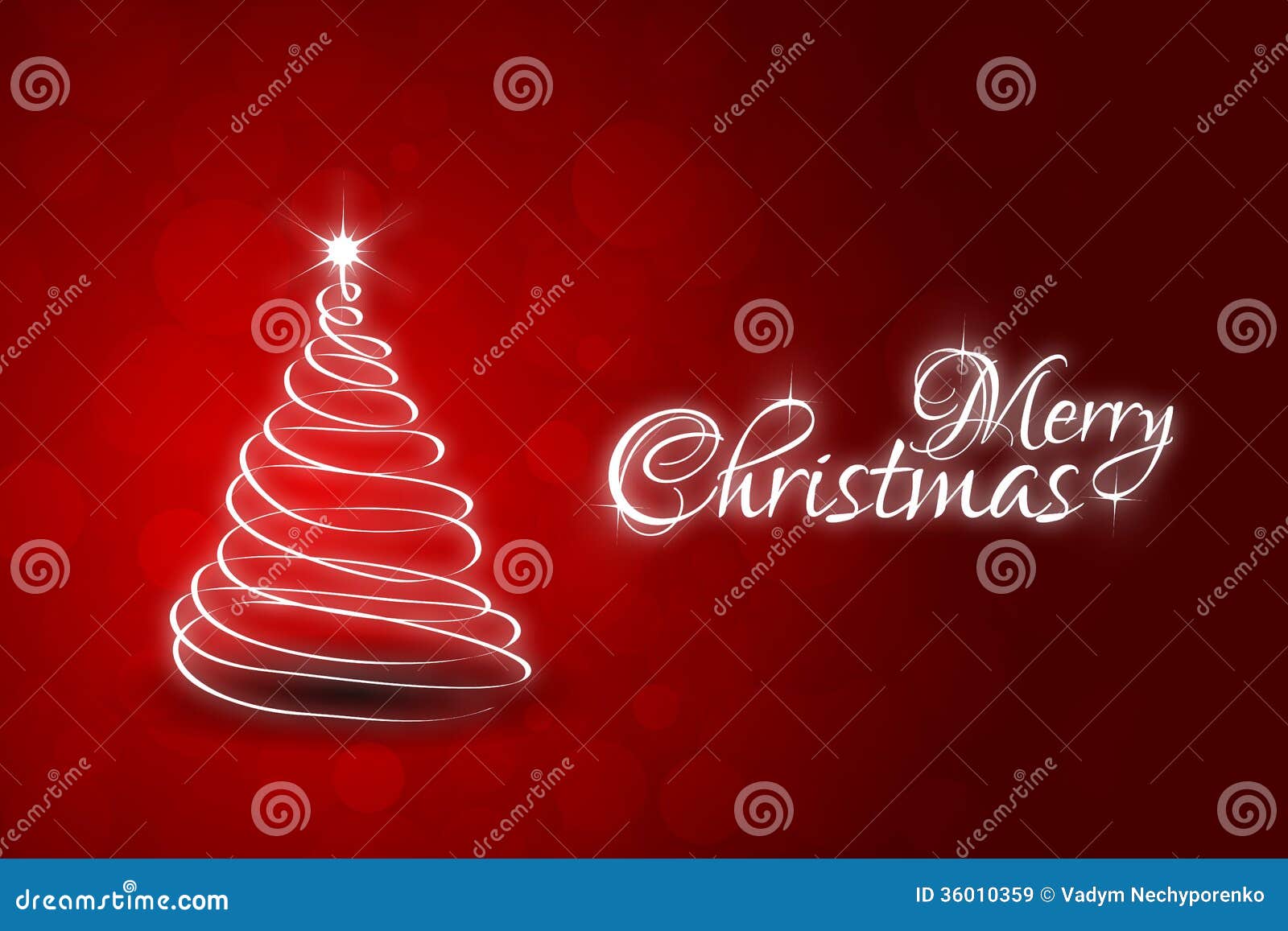 Red Christmas Card stock vector. Illustration of sparkle - 36010359