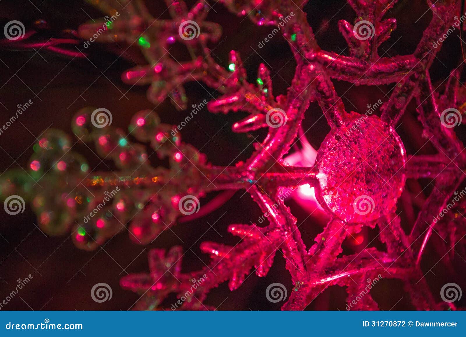 Red Christmas Decoration Close-Up Stock Photo - Image of seasonal ...
