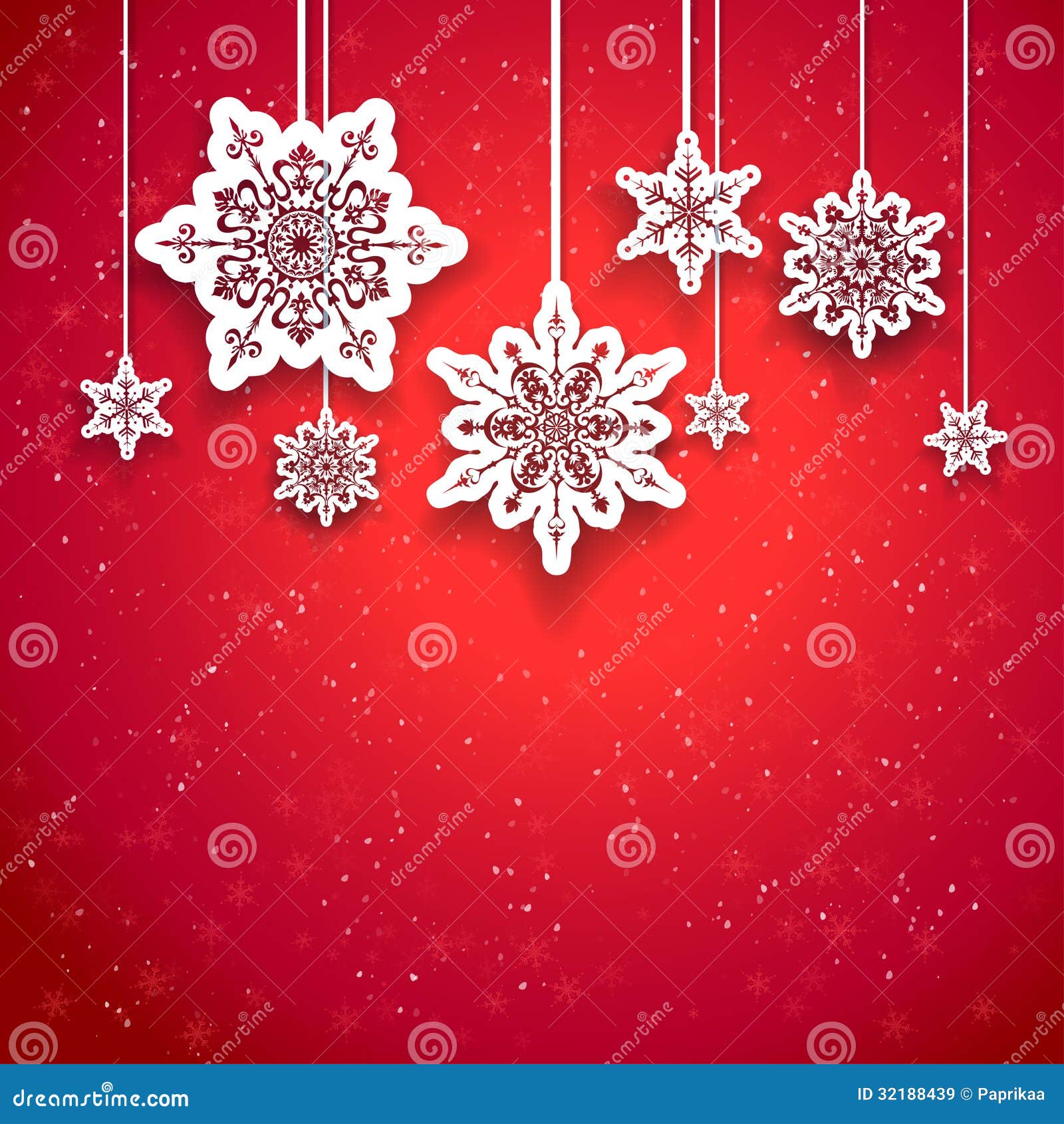 Red Christmas design stock vector. Illustration of abstract - 32188439