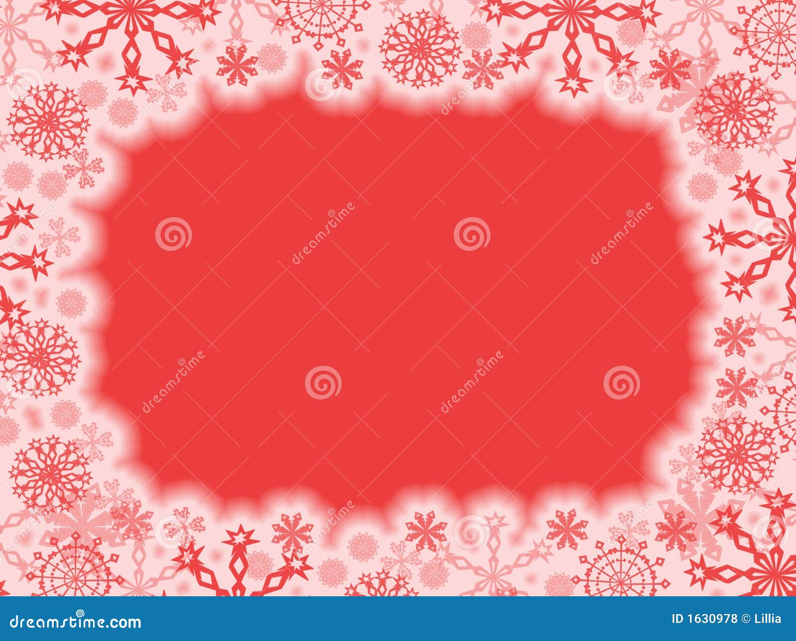 Red christmas frame stock illustration. Illustration of merry - 1630978