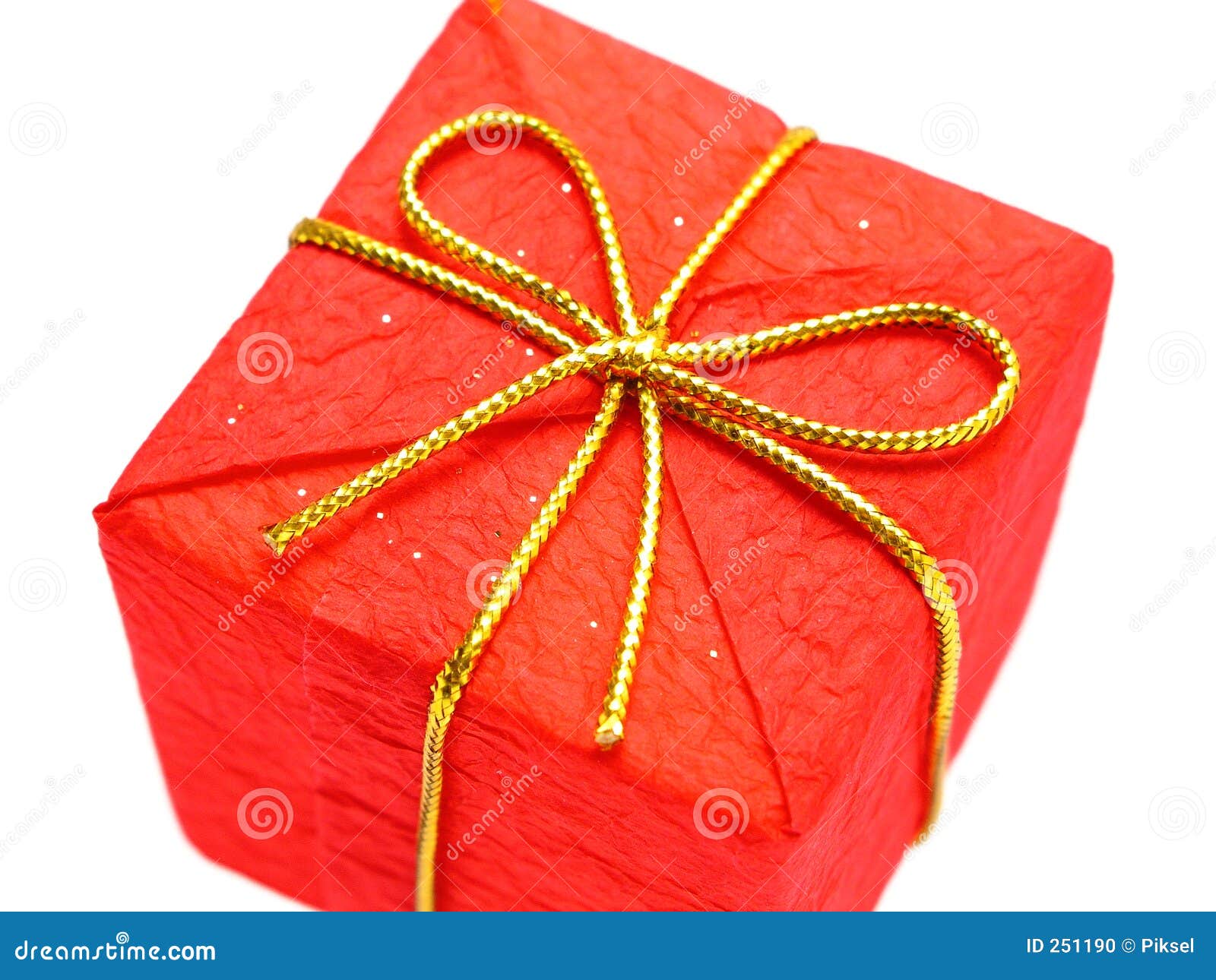 Red Christmas Gift stock photo. Image of xmas, tradition - 251190