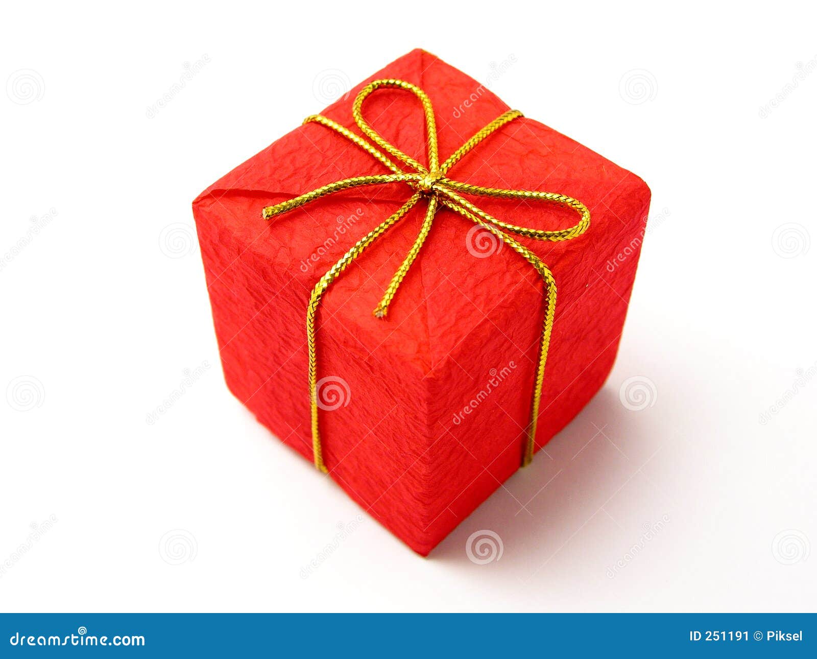 Red Christmas Gift stock image. Image of special, presents - 251191
