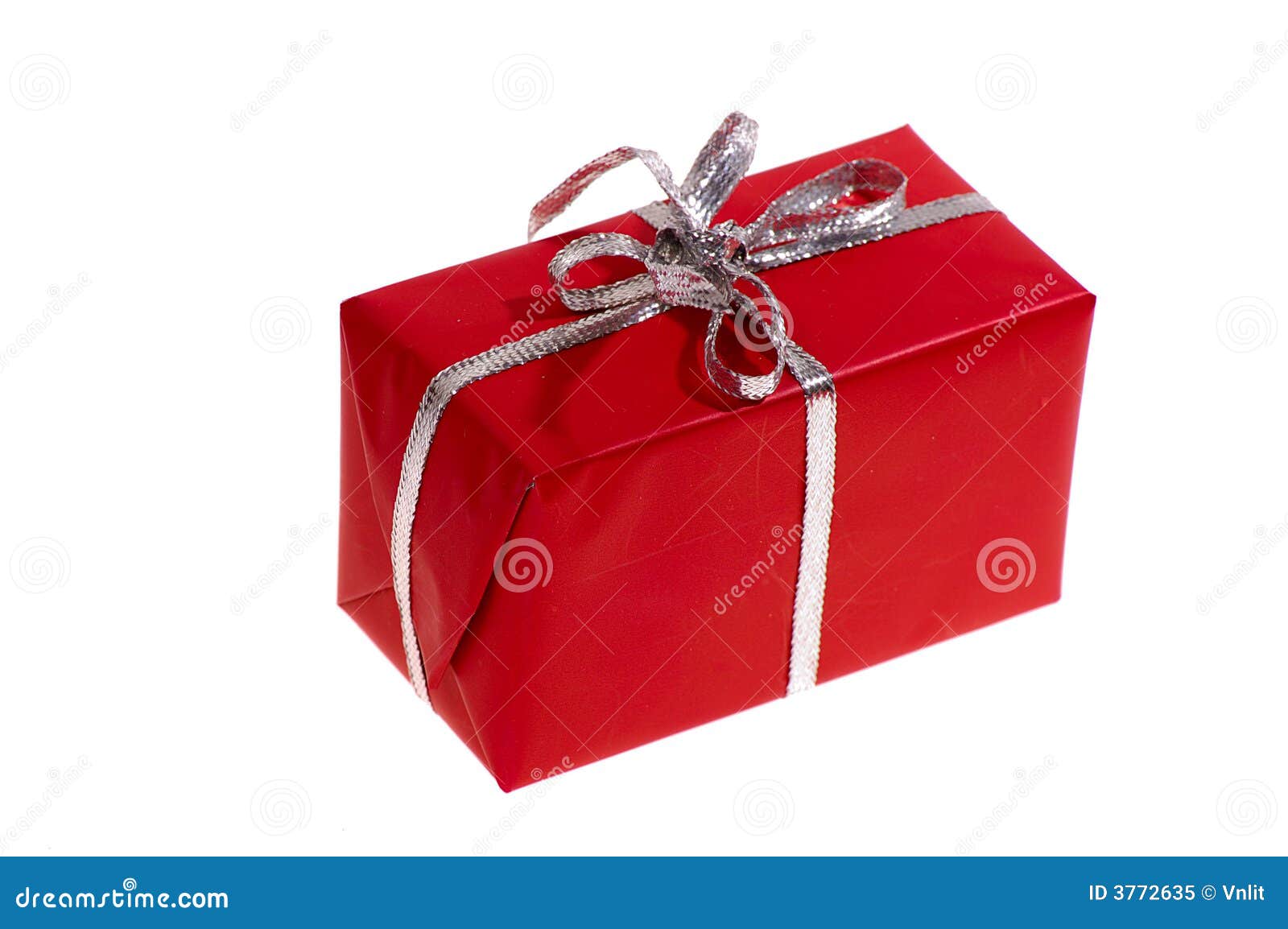 Red christmas gift stock image. Image of holiday, golden - 3772635