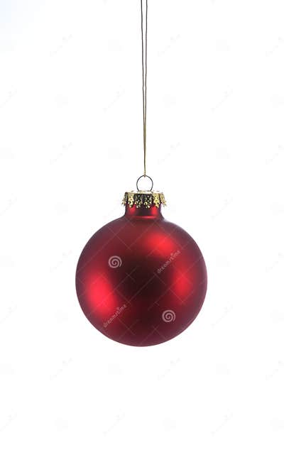 Red Christmas Ornament stock image. Image of trimming - 1469065
