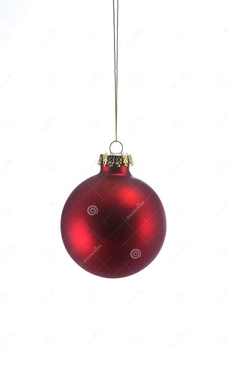 Red Christmas Ornament stock image. Image of trimming - 1469065