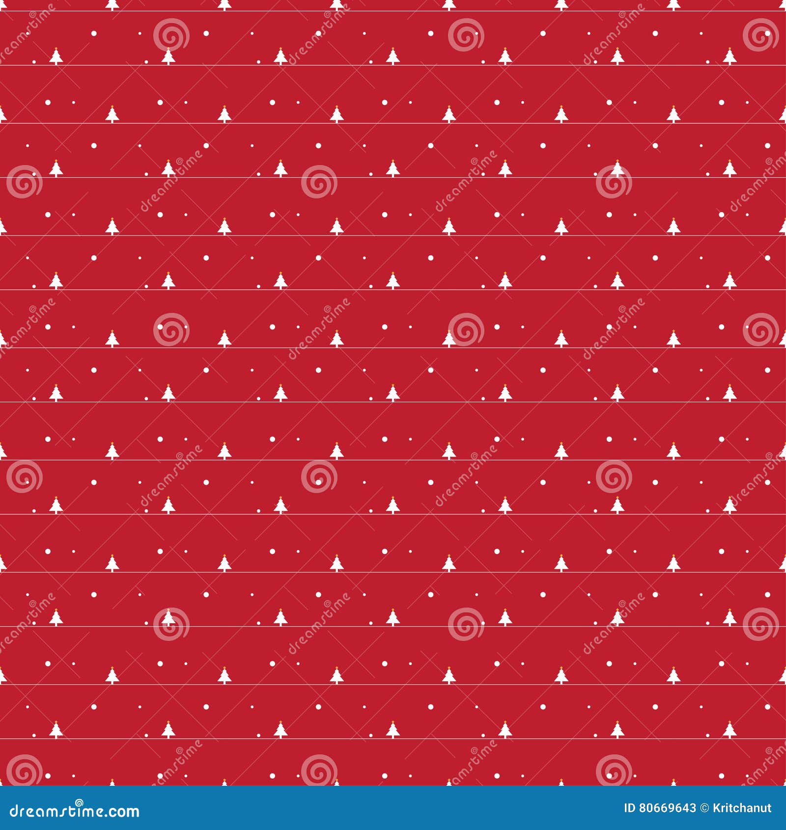 Red Christmas pattern stock vector. Illustration of decorative - 80669643