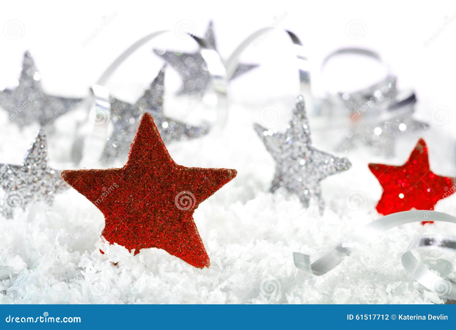 Red Christmas star stock photo. Image of shine, glitter - 61517712