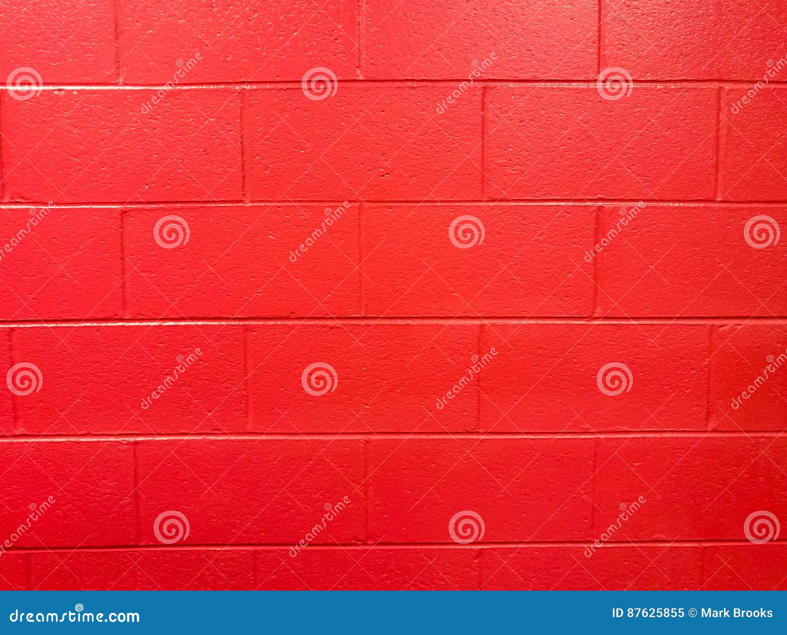 Red Cinder Block Wall Background Stock Image - Image of brick, backdrop ...
