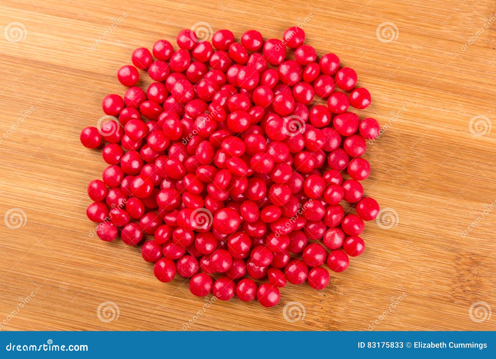 Red cinnamon candies stock image. Image of cavities, treat - 83175833