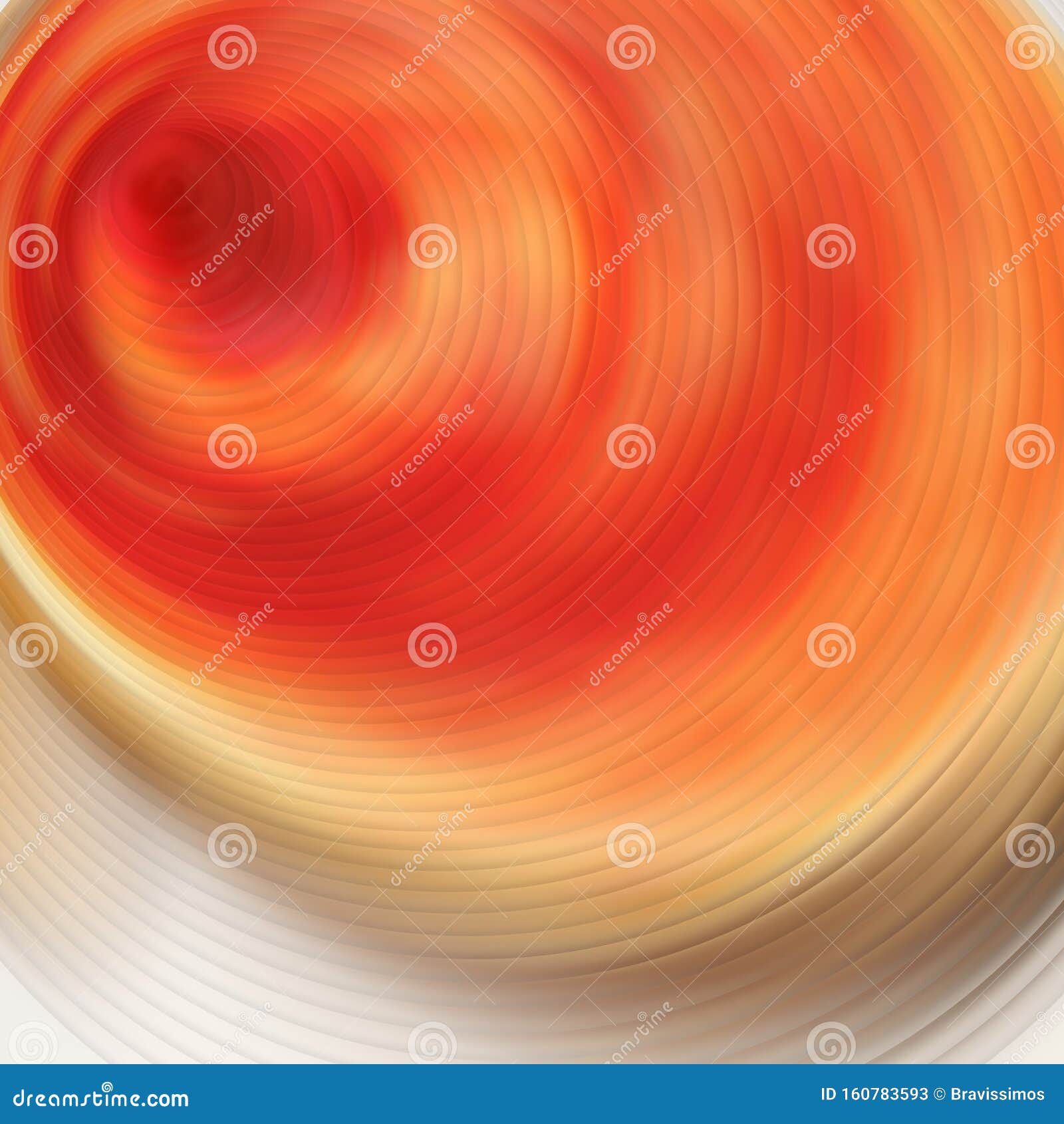 Red Circle Background Gradient Radial. Effect Stock Illustration ...