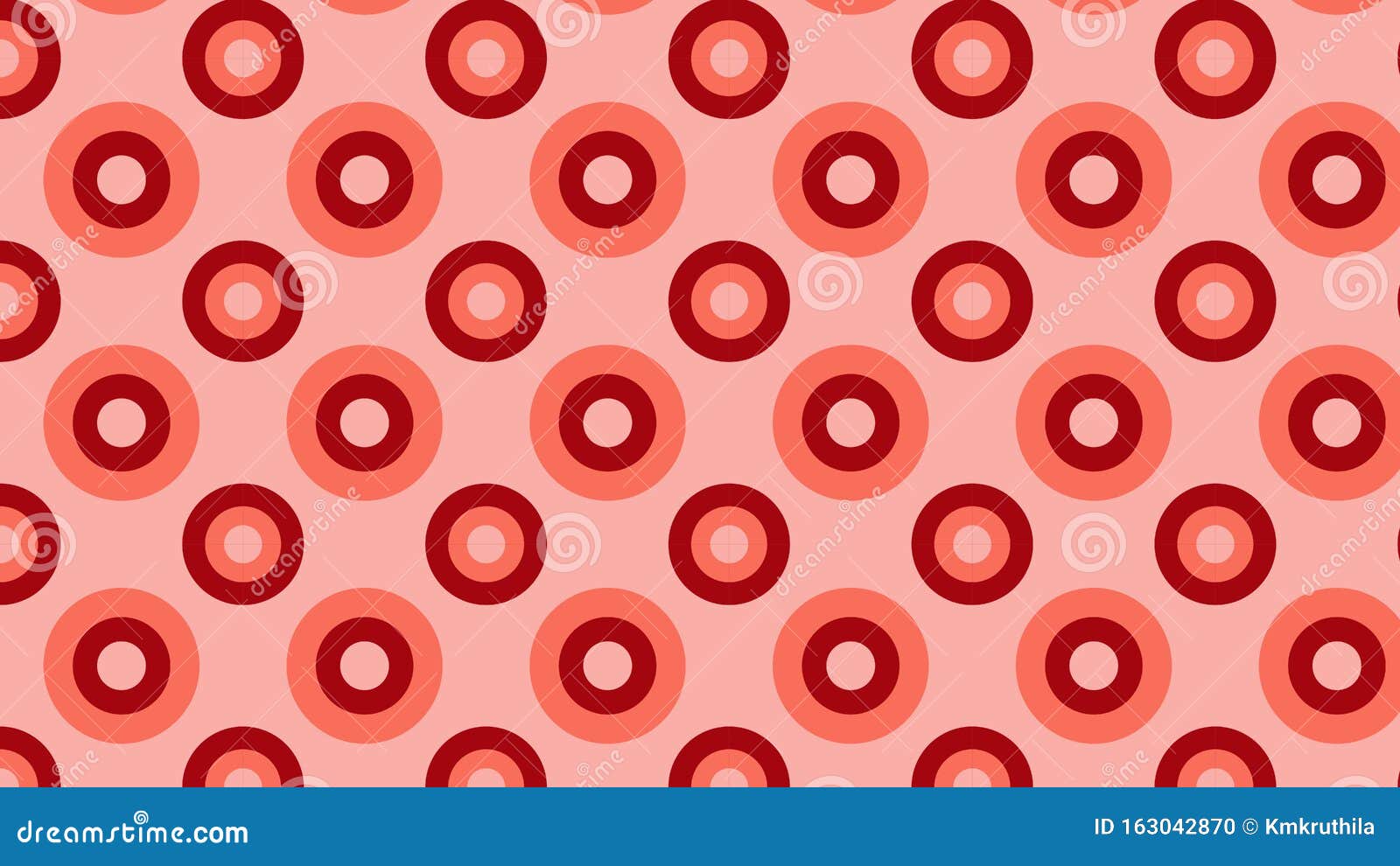 Red Circle Background Pattern Design Stock Vector - Illustration of ...