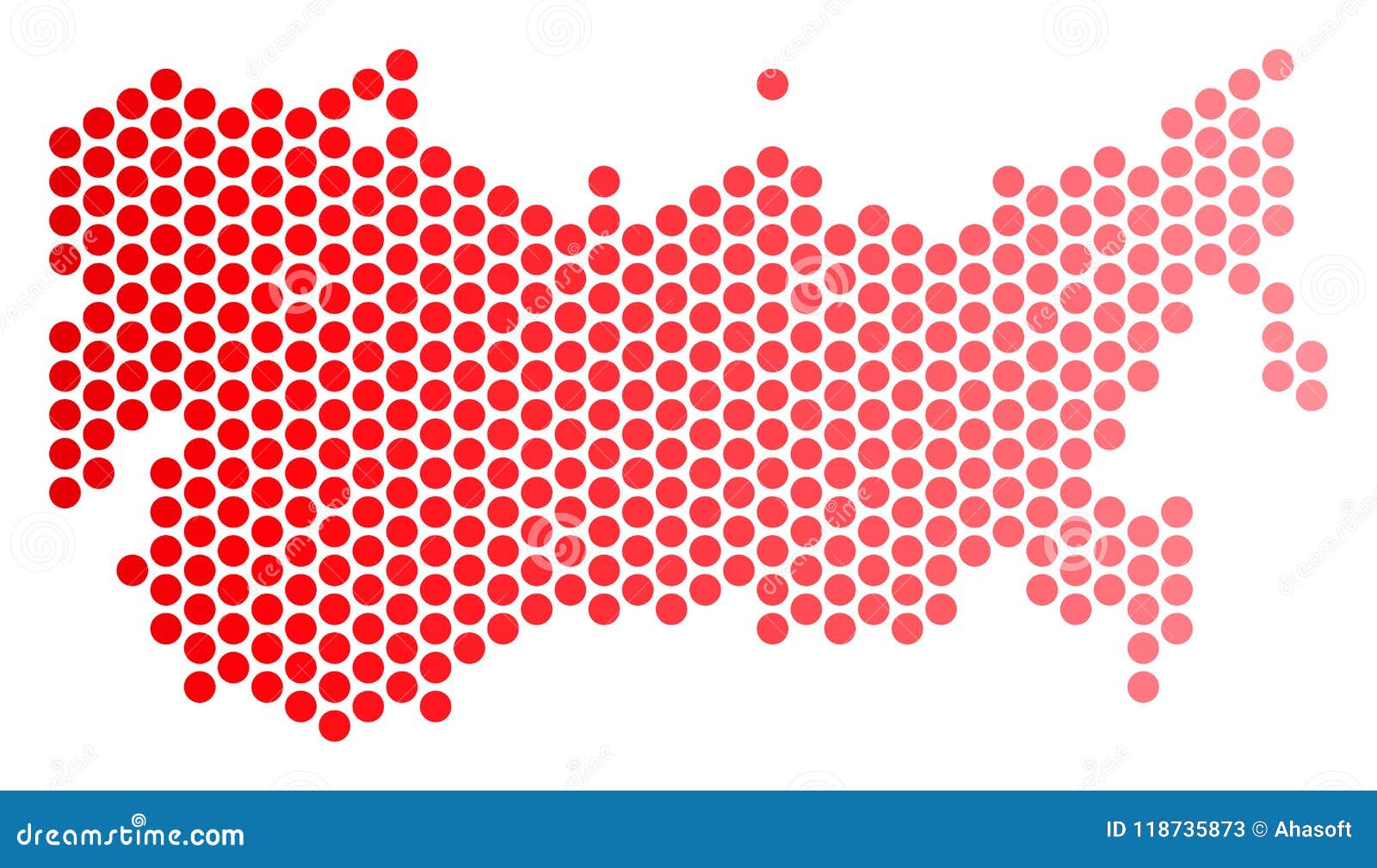 Red Dot USSR Map stock vector. Illustration of point - 118735873