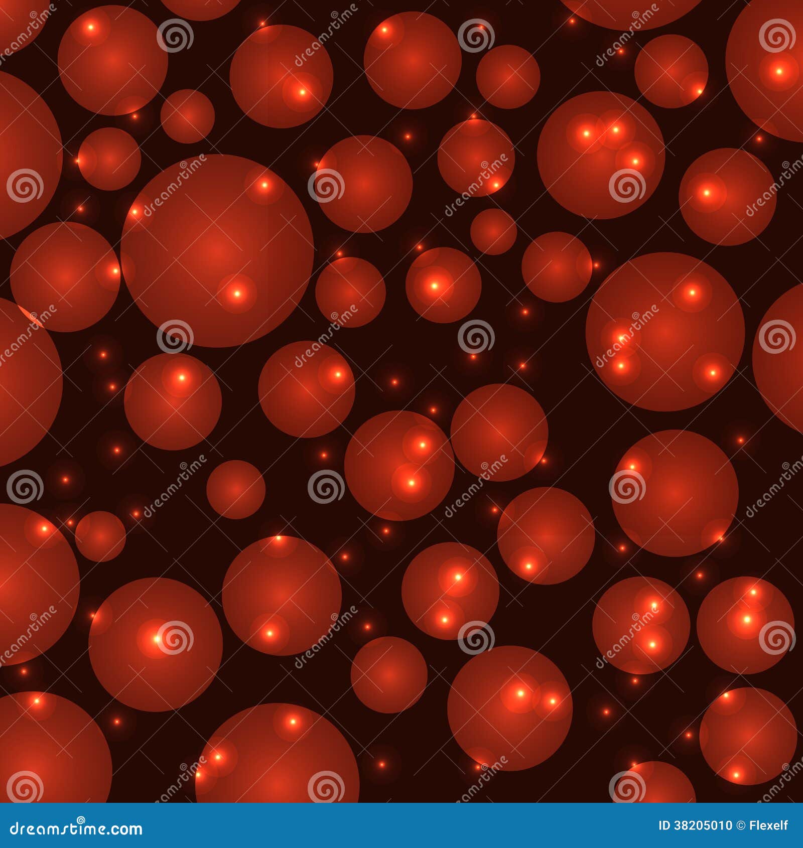 Red circle illustration stock vector. Illustration of abstract - 38205010