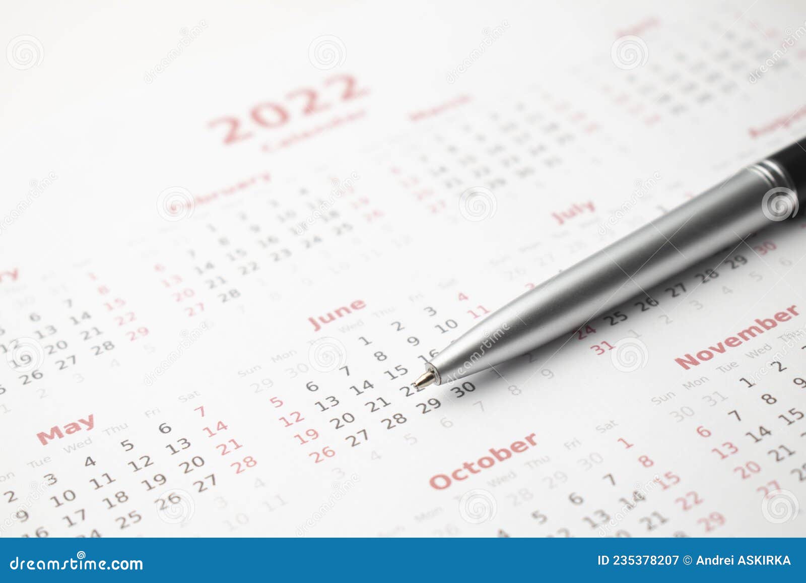 Red Circle Marked With Pen On A Calendar Sheet Royalty-Free Stock Photo ...