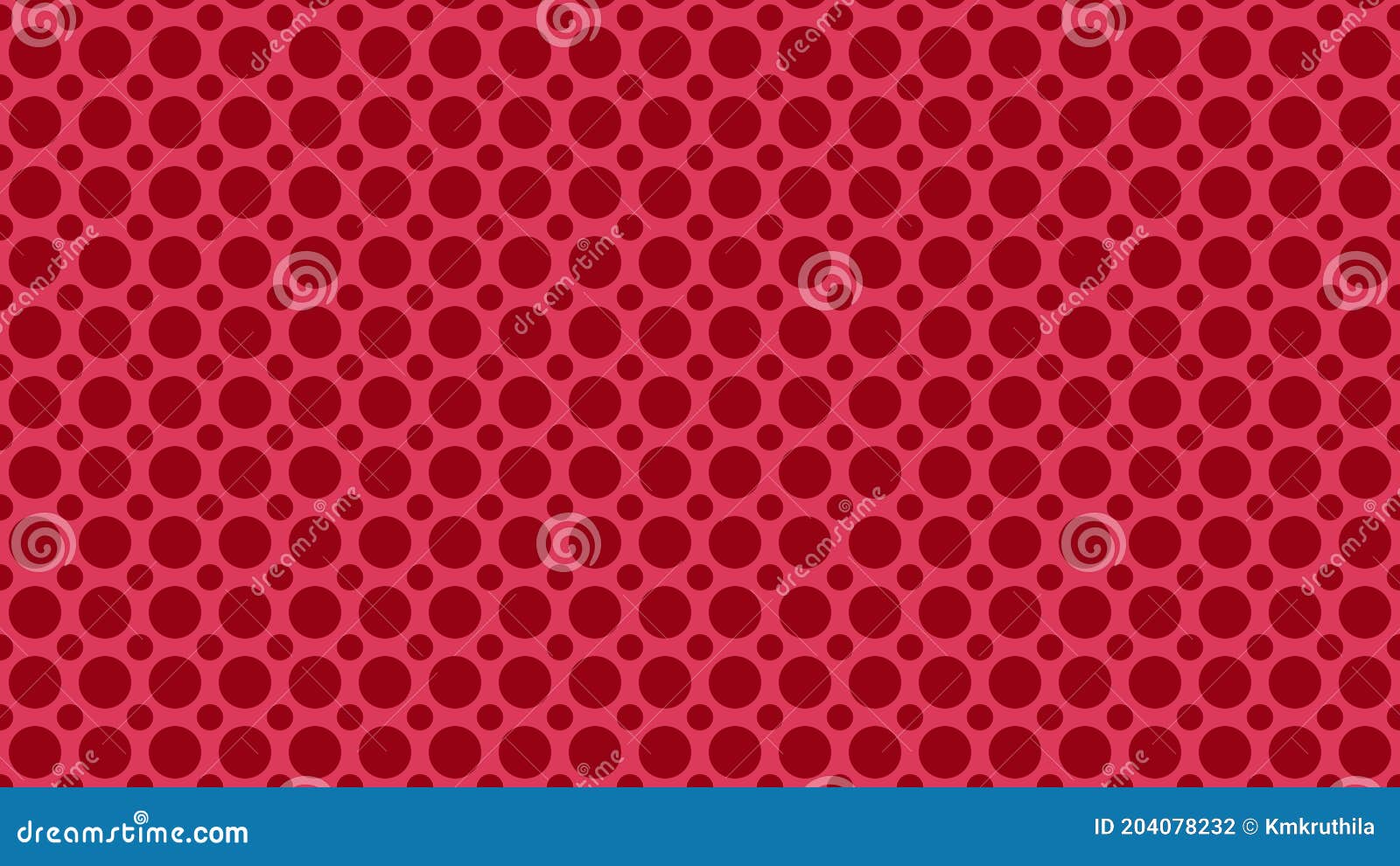 Red Circle Pattern Background Vector Illustration Stock Illustration ...
