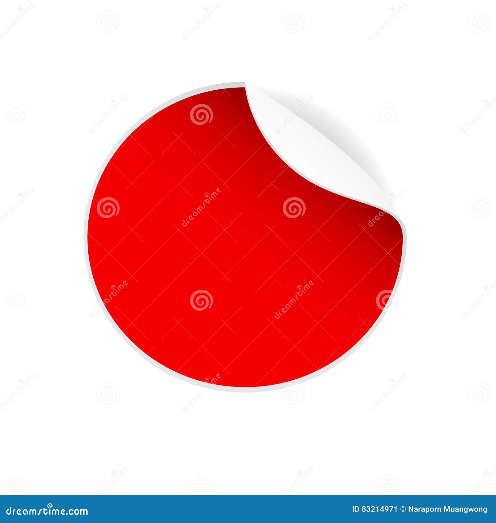 Red circle sticker stock vector. Illustration of text - 83214971