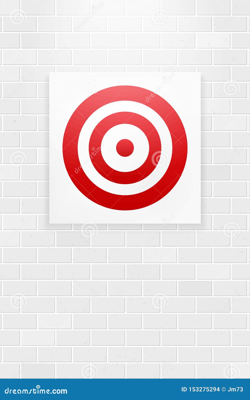Circle Target Symbol Icon Vector Illustration Graphic Design. Dartboard ...