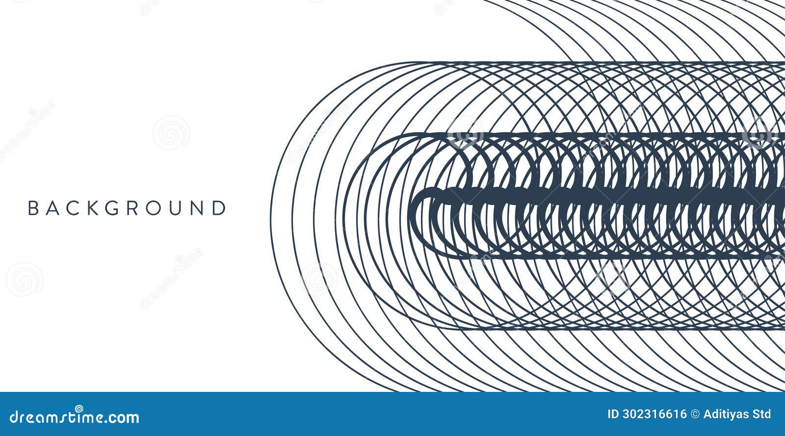 Circle Wave Design Wallpaper Vector Eps 10 Stock Vector - Illustration ...