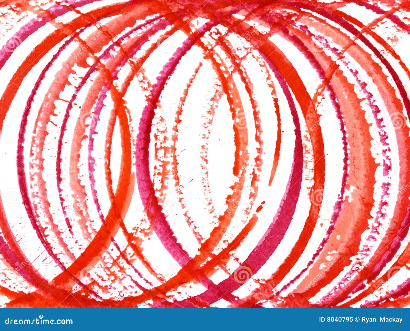 Red circles stock image. Image of watercolor, abstract - 8040795