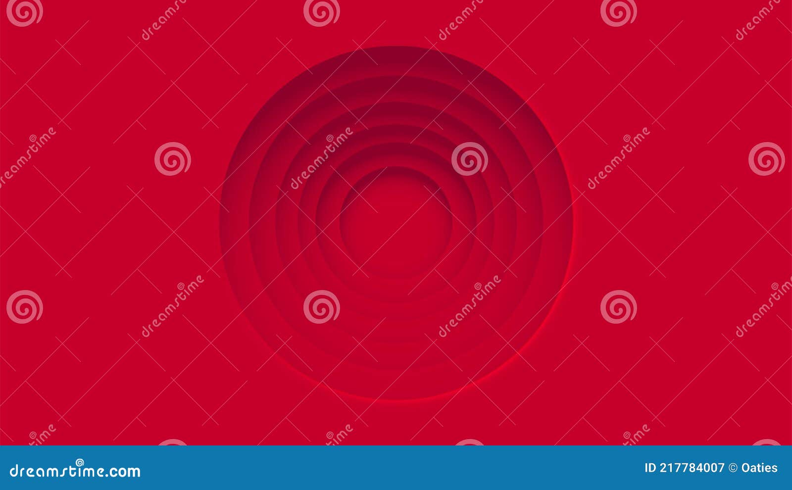 Red Circles Abstract Center Space Background Stock Vector ...