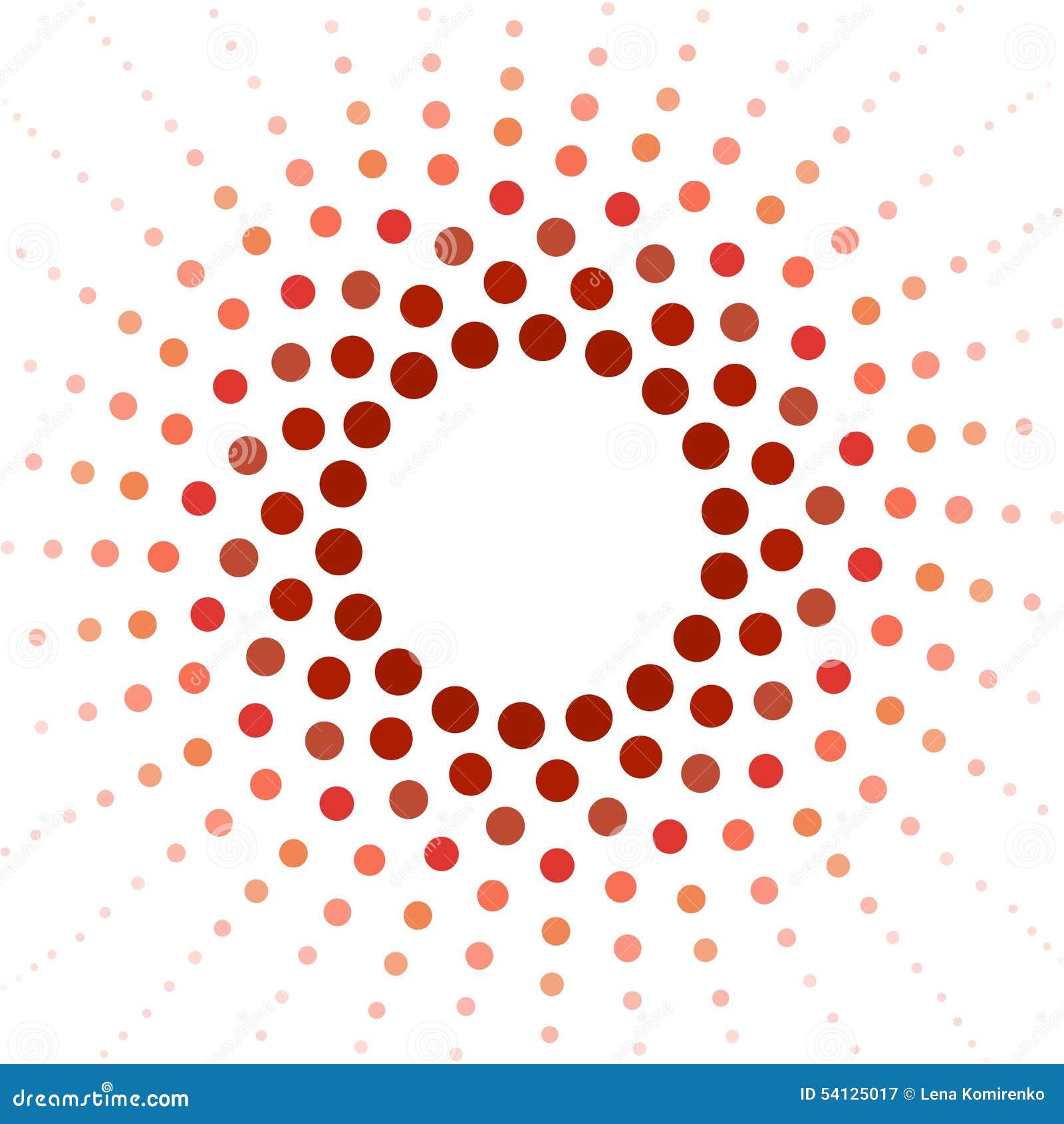 Red circles vector frame stock vector. Illustration of creative - 54125017