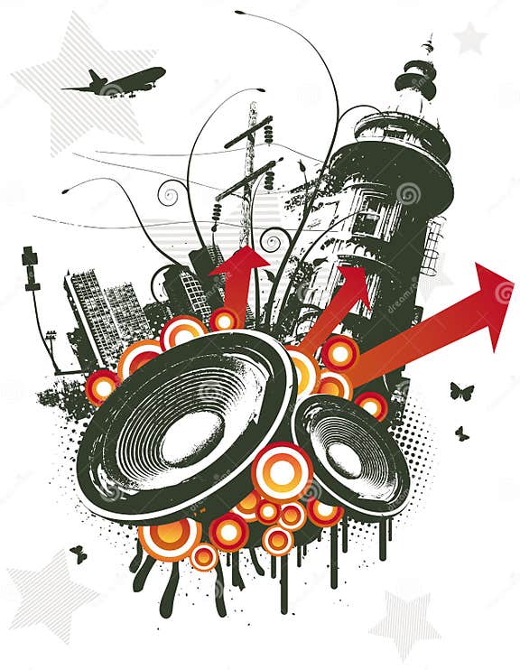 Red City Sign stock vector. Illustration of hotel, safety - 5779251