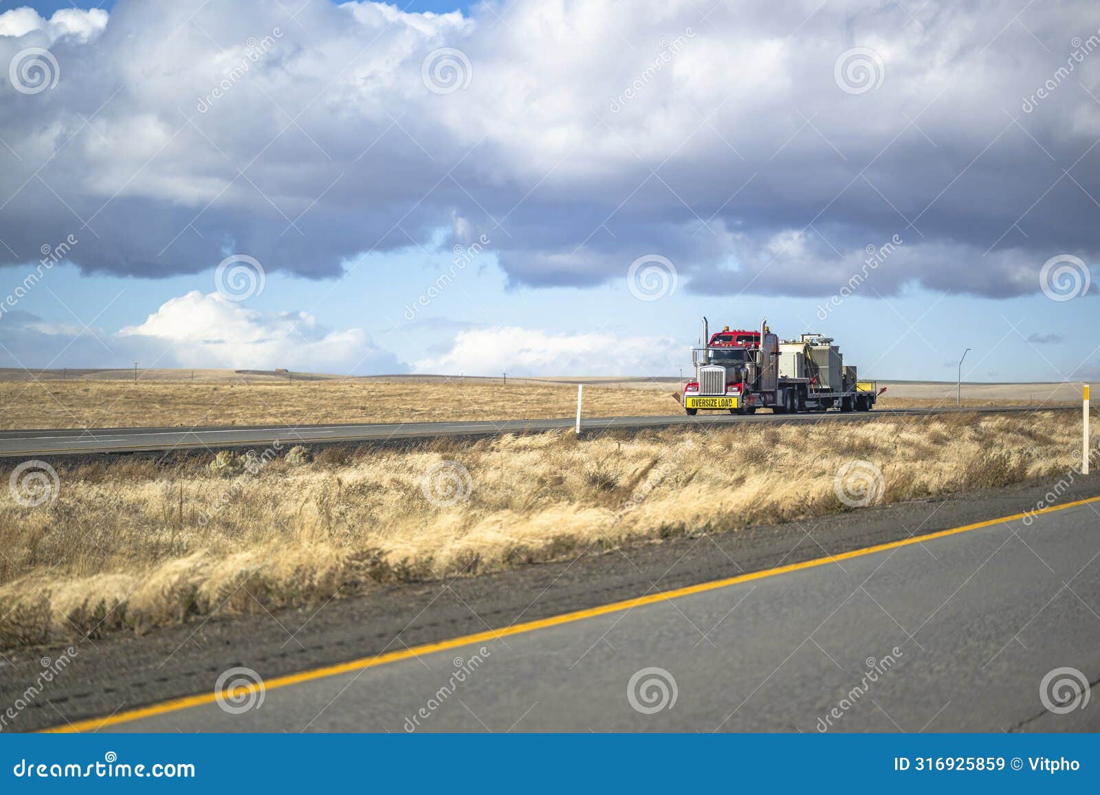 Oversized Cargo Transportation Along The River, A Distillation Column ...