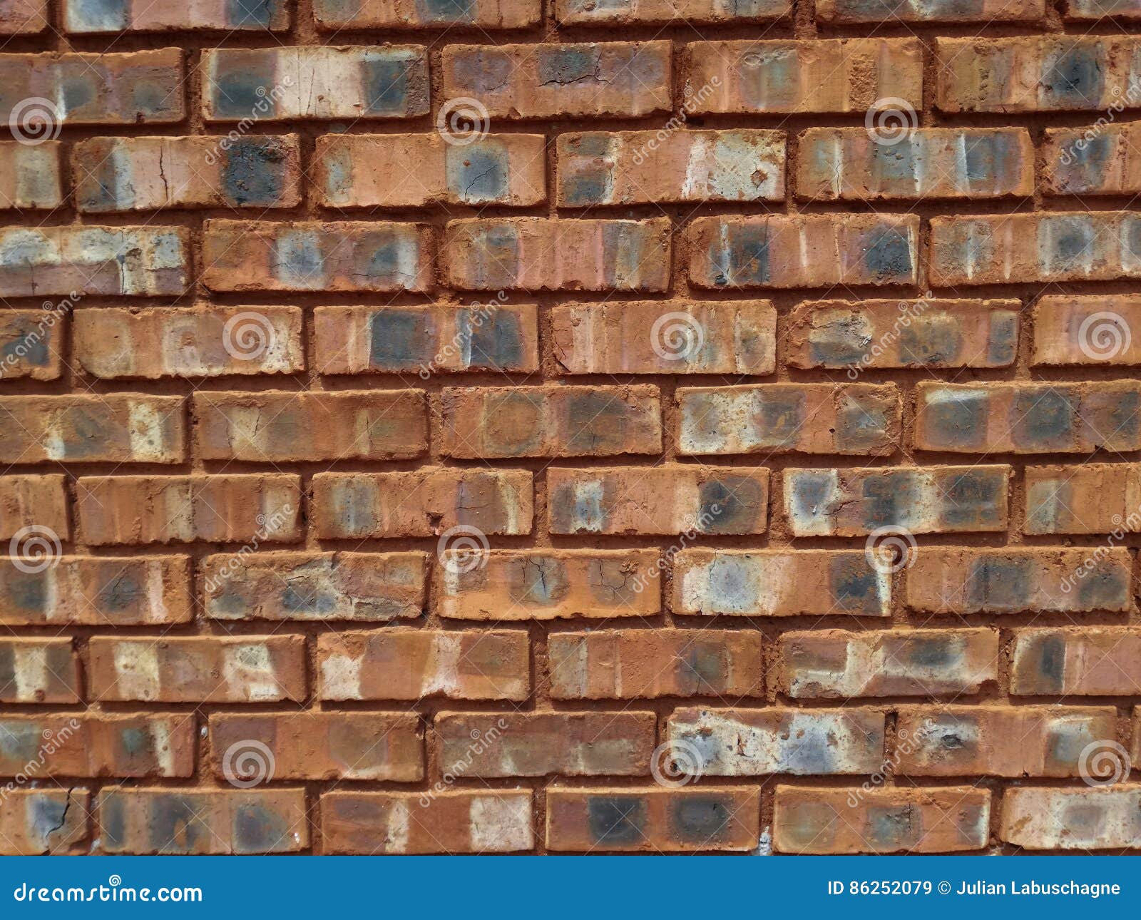 Red Clay Brick Wall stock image. Image of stone, clay - 86252079