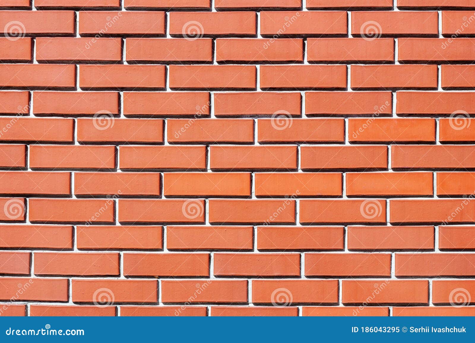Red Clay Brick Wall Texture. Exterior Brickwork Backdrop Stock Image ...