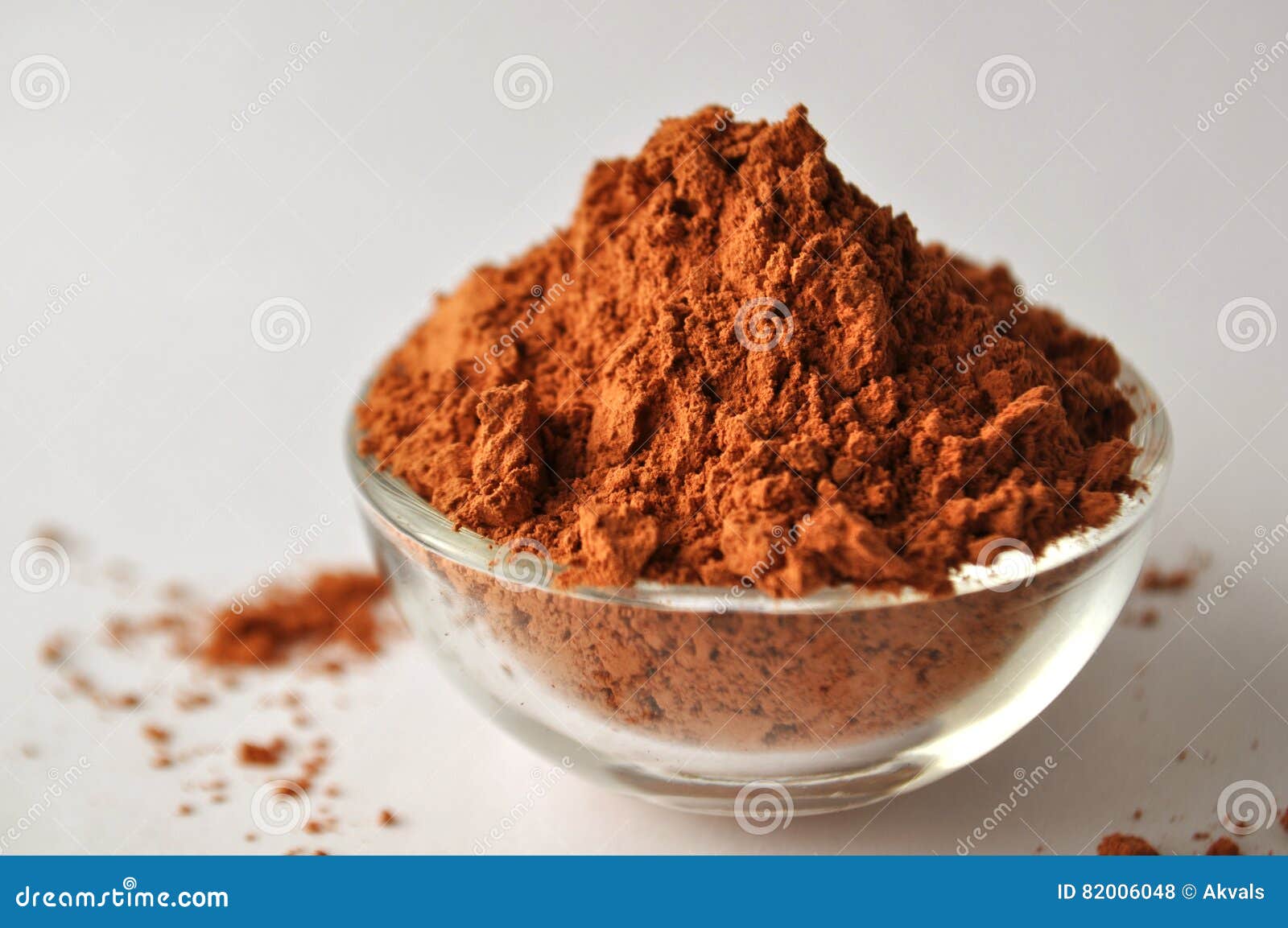 Red Clay Powder Montmorillonite in Bowl Stock Photo - Image of ...