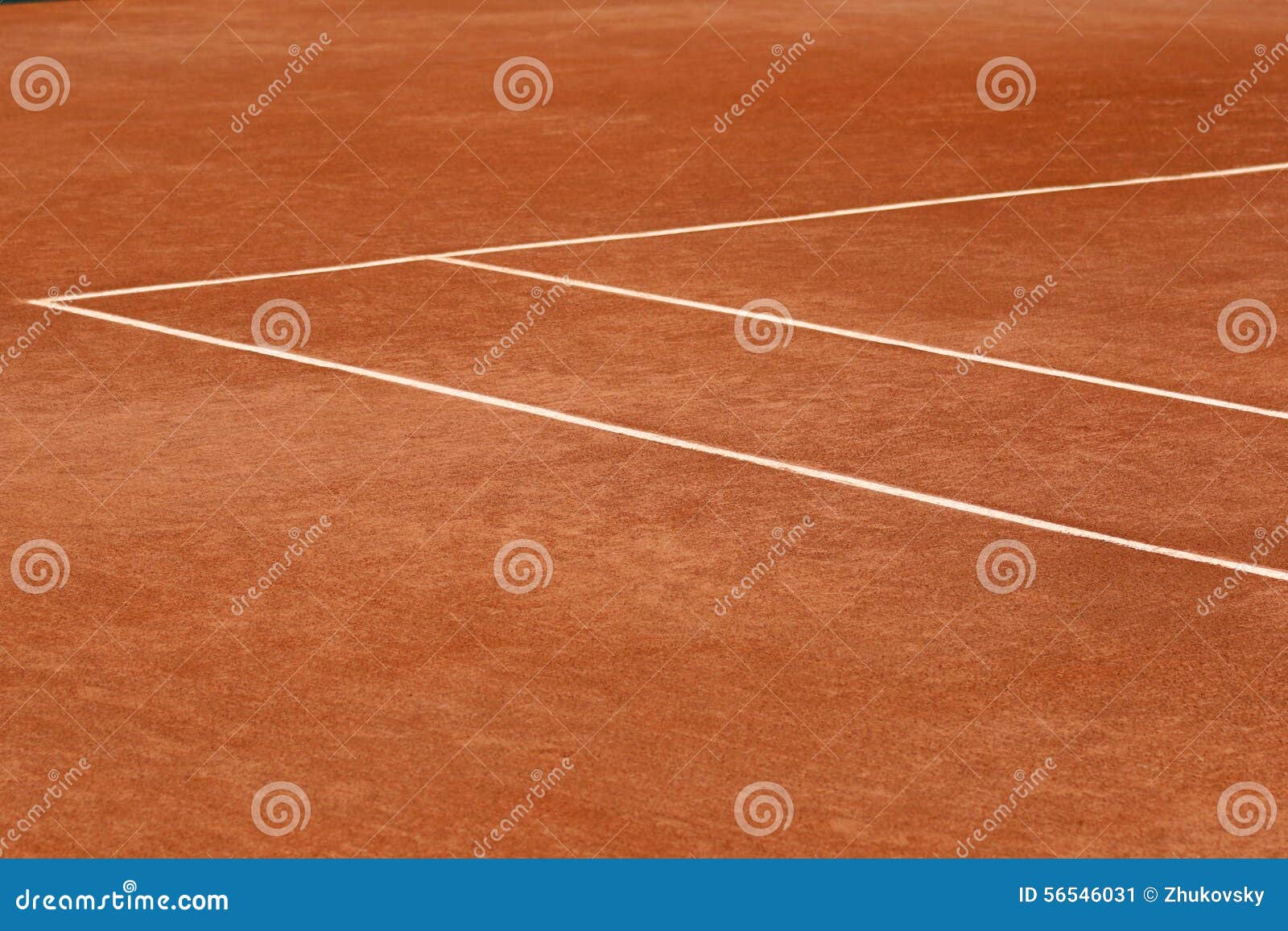 Red clay tennis court stock image. Image of center, garros - 56546031