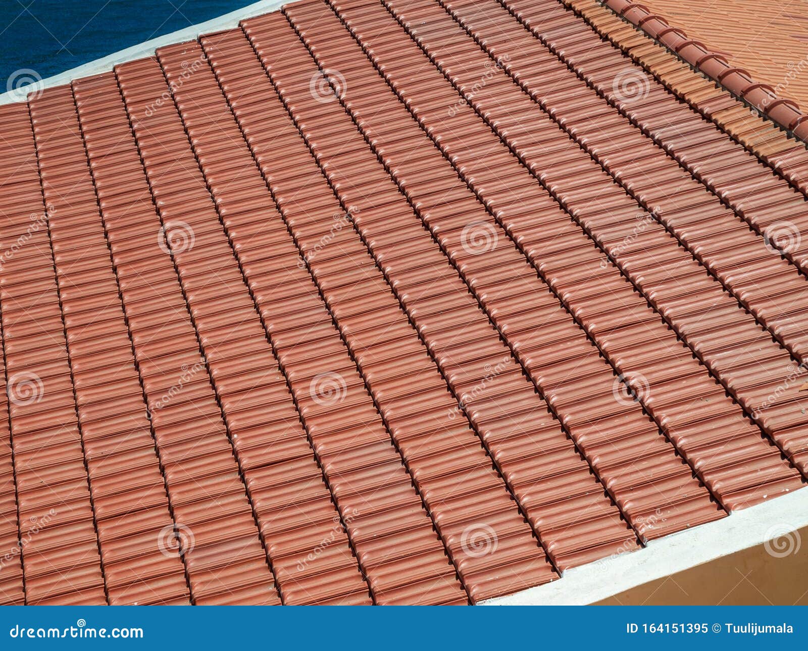 Red Clay Tile Roof On Old Farm House Background Royalty-Free Stock ... Red Clay Tile Roof On Old Farm House Background Royalty-Free Stock ...