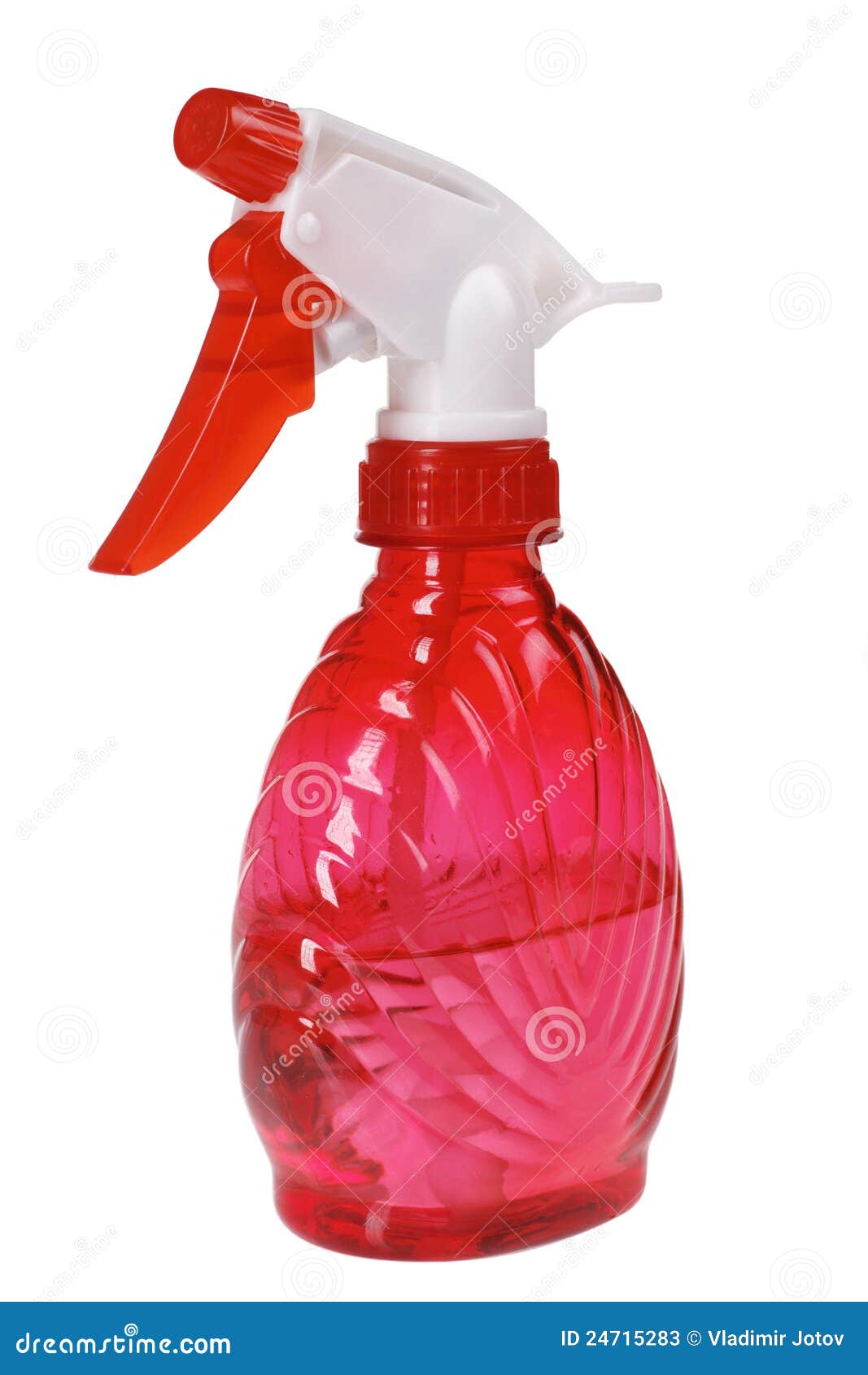Red cleaner spray stock image. Image of household, assorted - 24715283