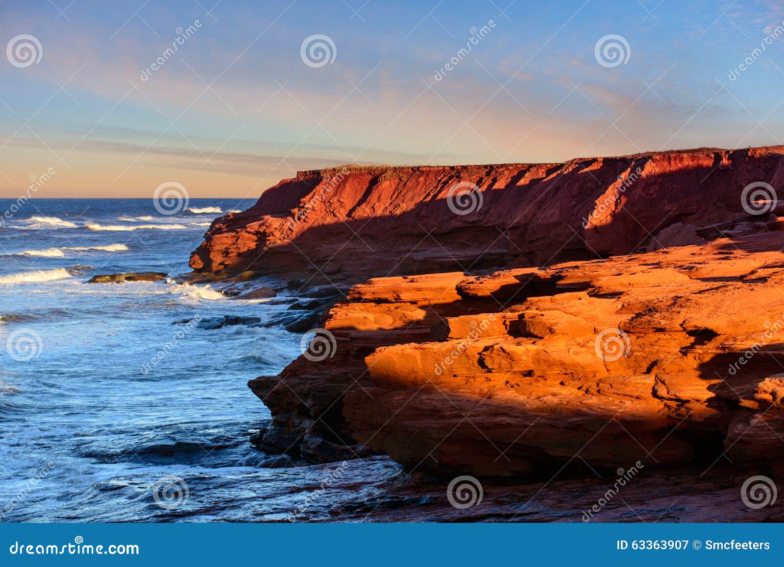 Red Cliffs stock image. Image of cavindish, sandstone - 63363907