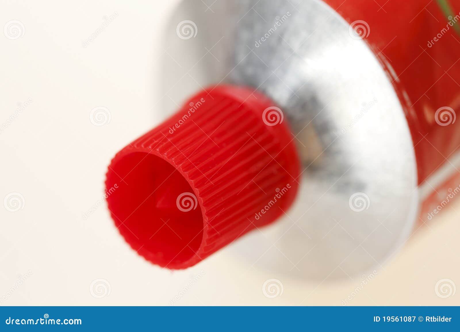 Red closure cap stock image. Image of horizontal, metallic - 19561087