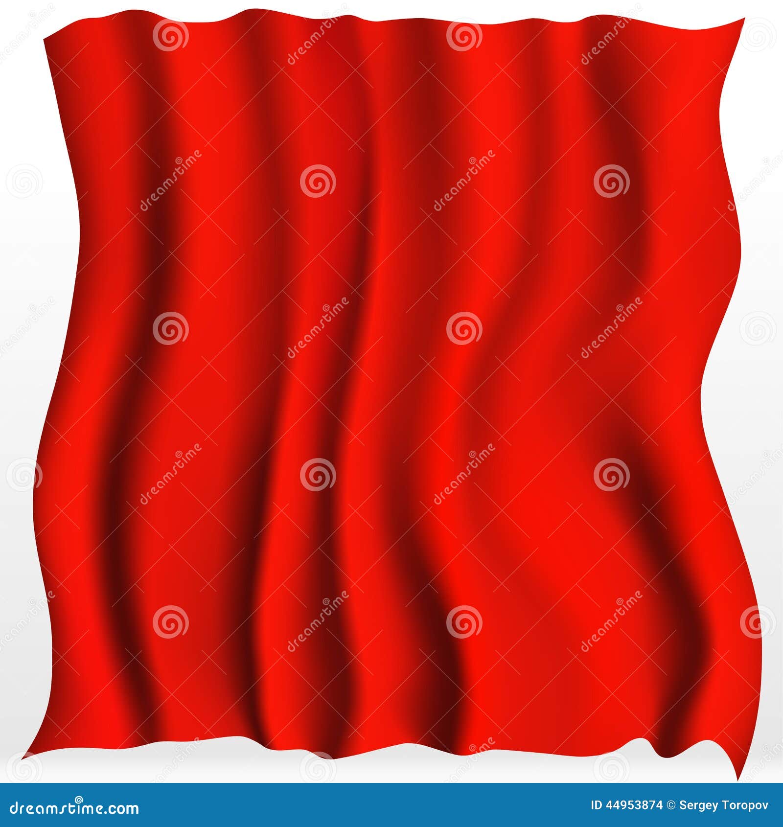 Red Cloth Background stock vector. Illustration of romantic - 44953874