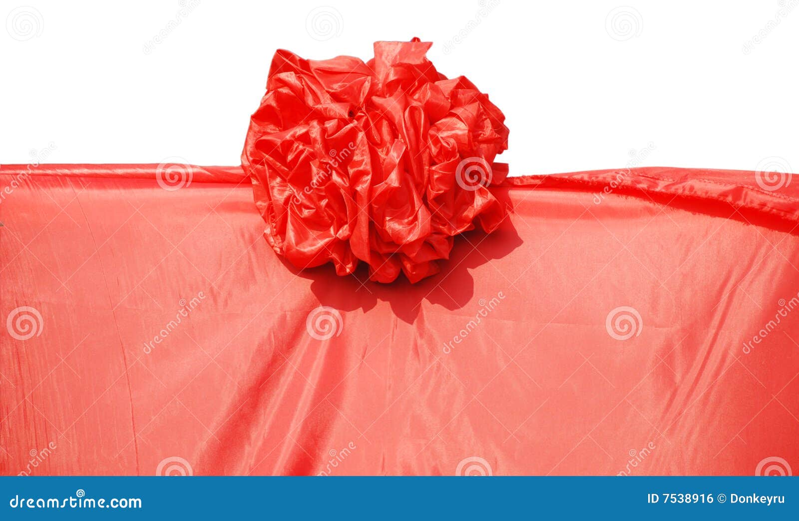 The red cloth and flower stock photo. Image of celebrate - 7538916