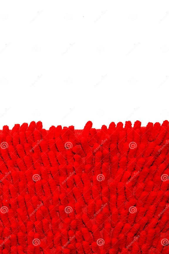 Red Cloth Mat in the Room and Office. Stock Photo - Image of abstract ...